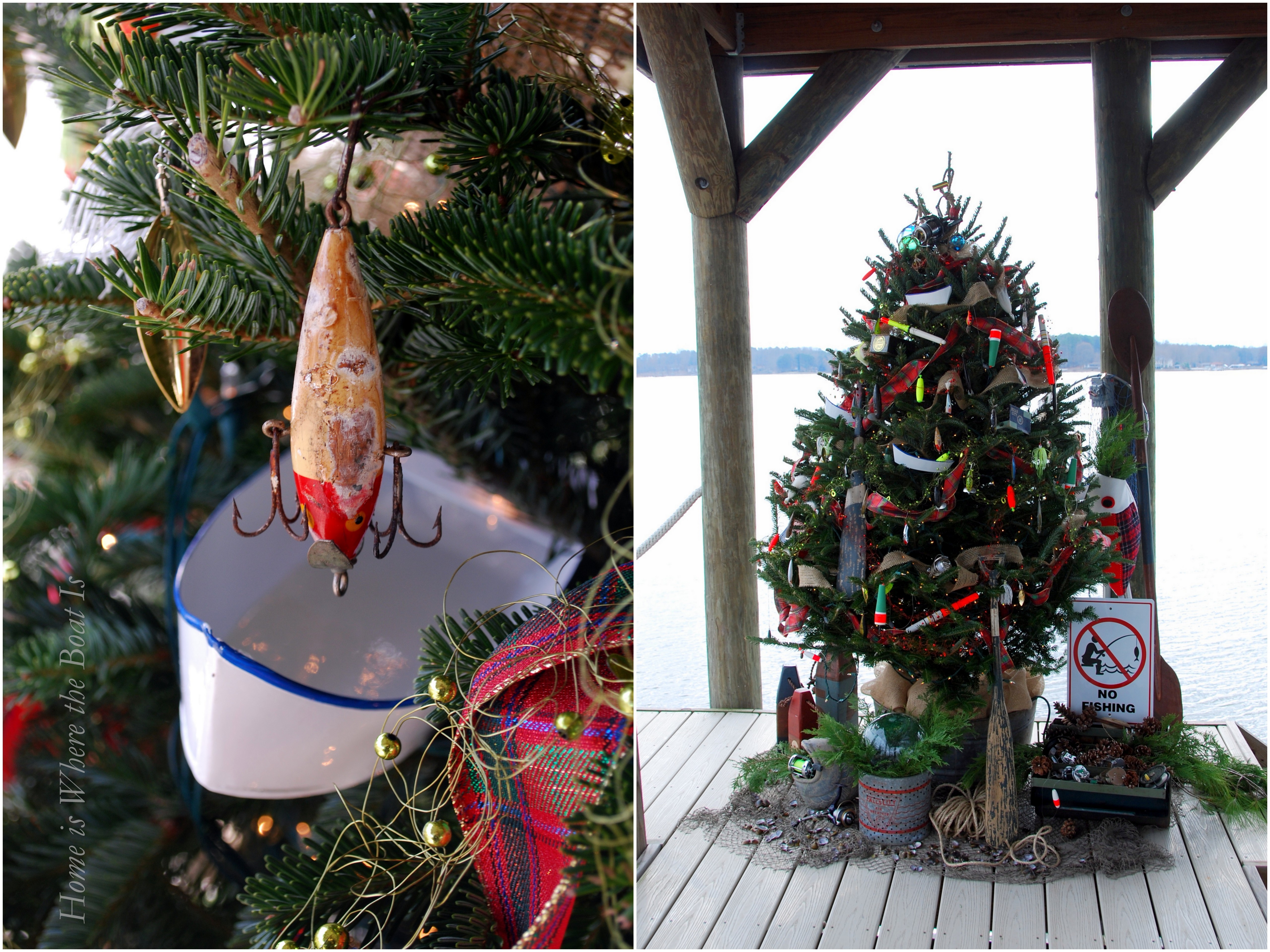 Dock Christmas Tree4 – Home is Where the Boat Is