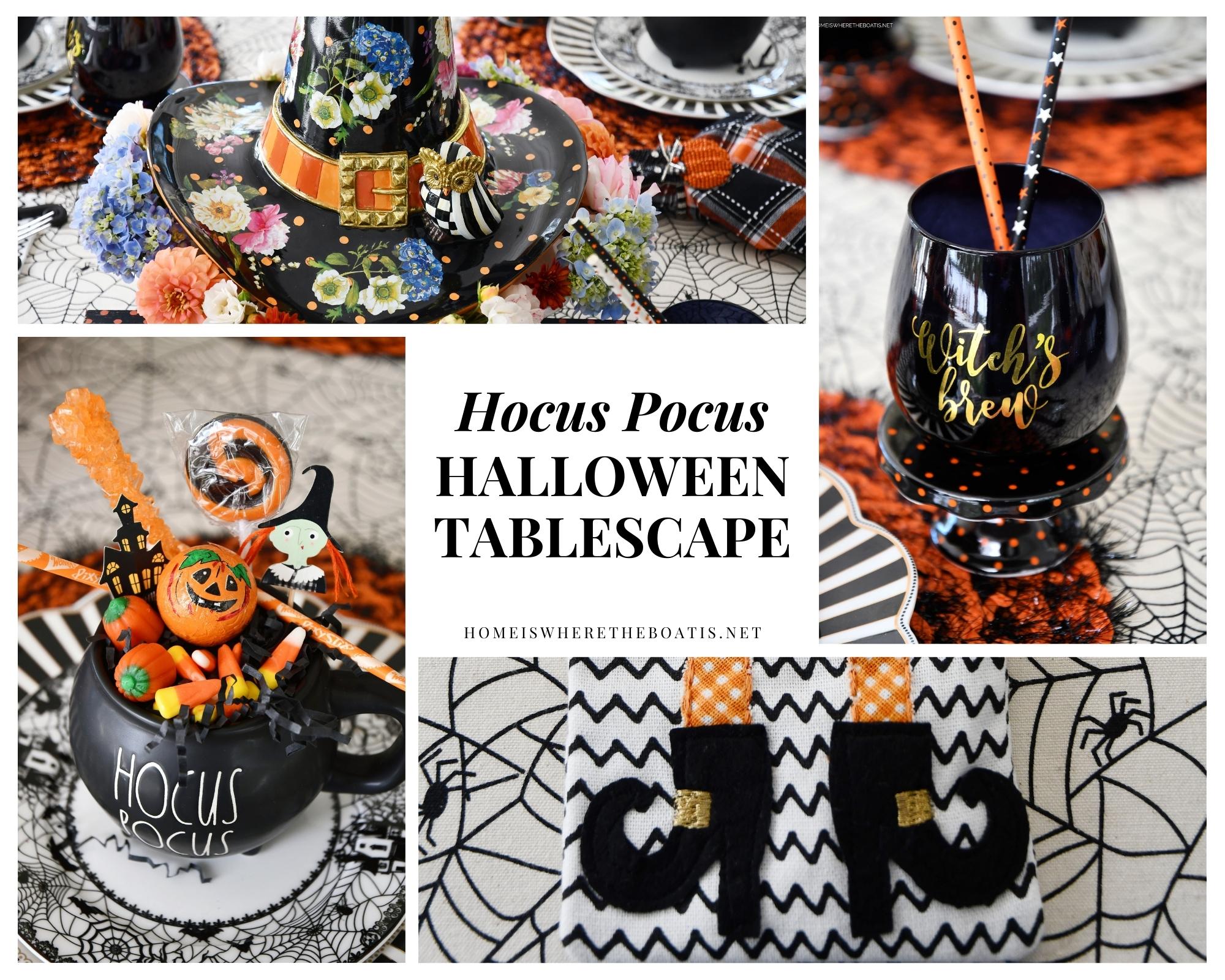 Hocus Pocus Halloween Table – Home is Where the Boat Is